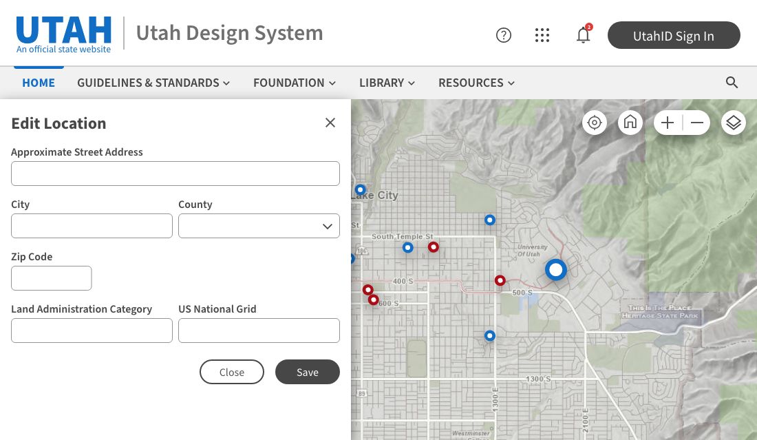 Utah Design System