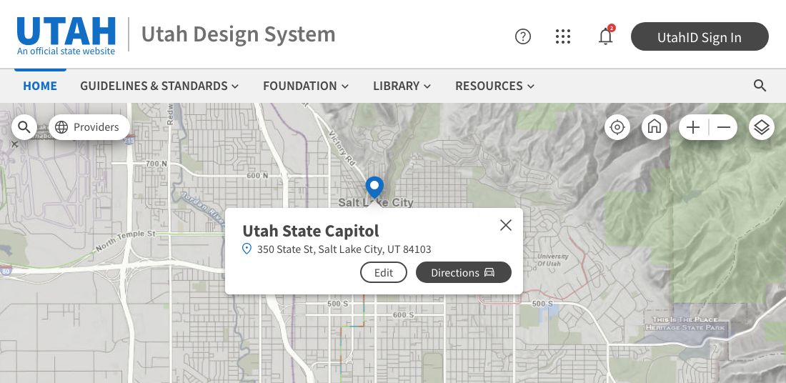Utah Design System