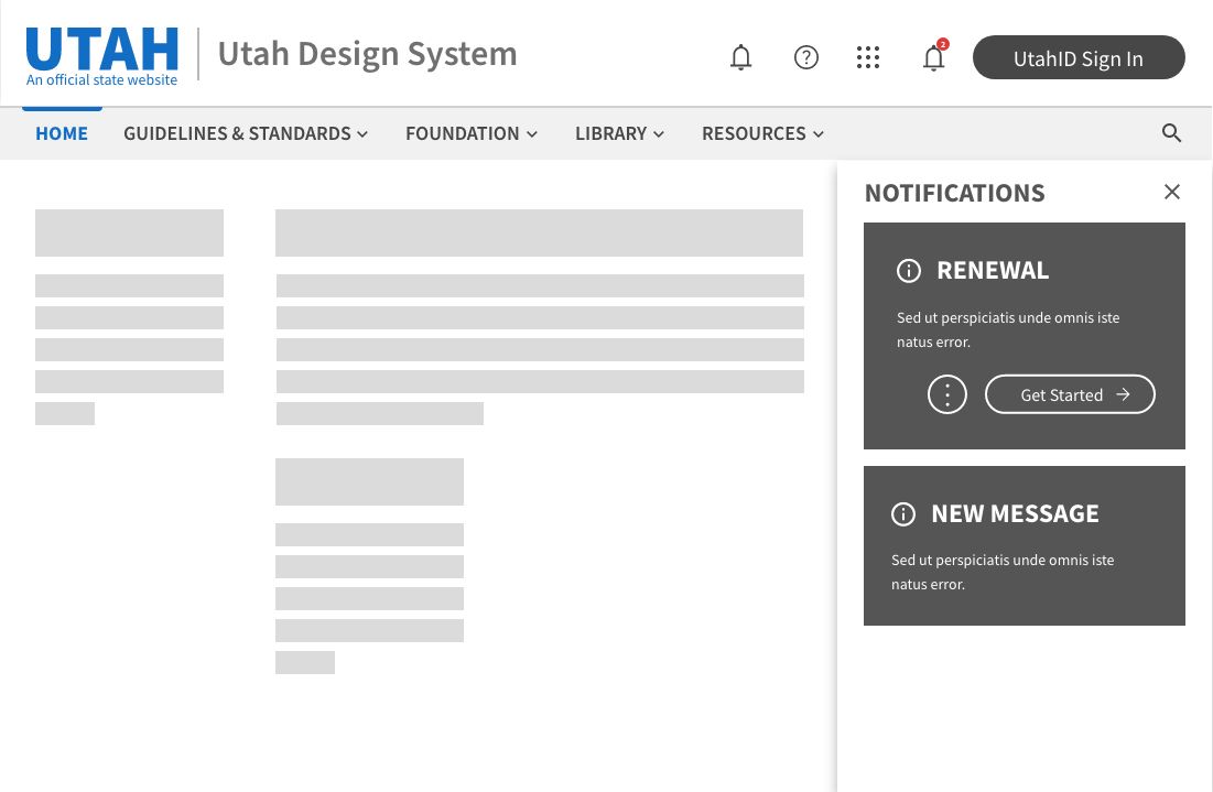 Utah Design System